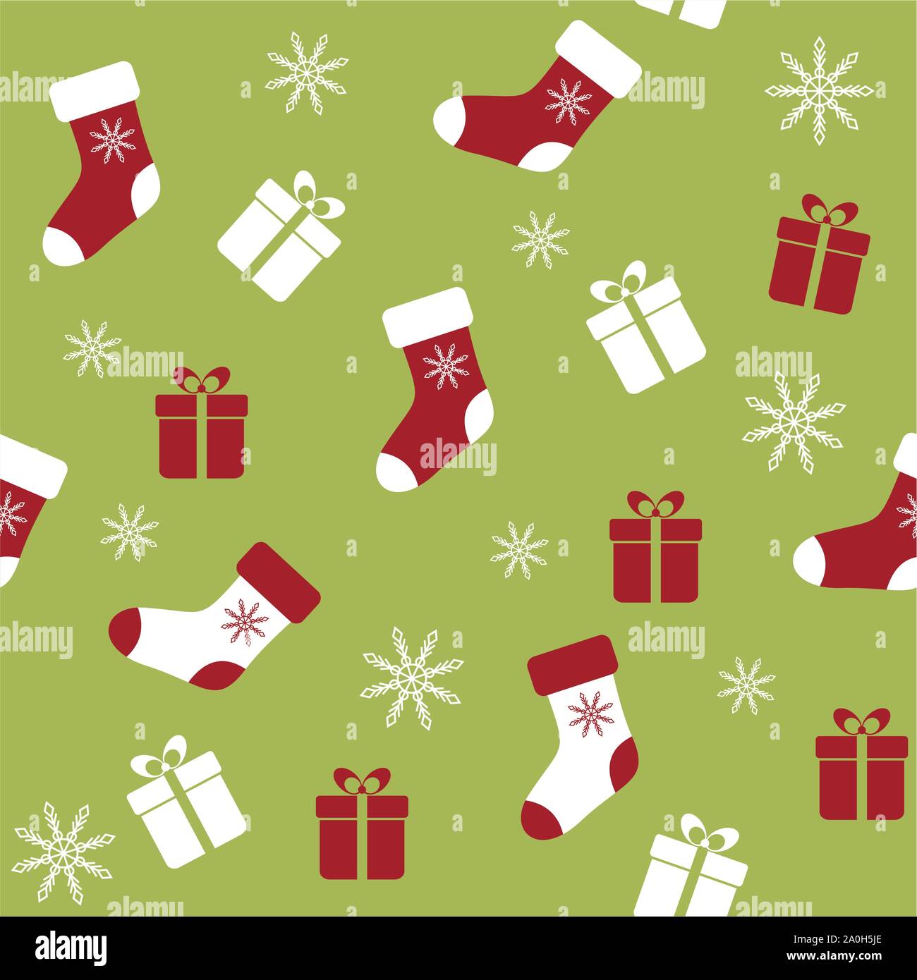 Christmas seamless pattern Stock Vector Image & Art - Alamy