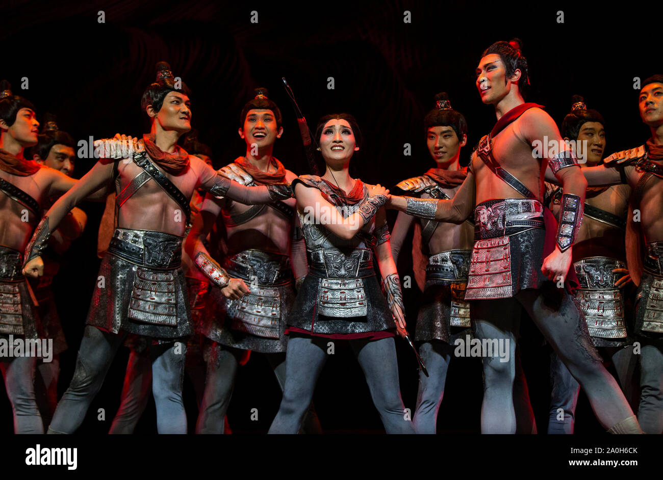 Mississauga, Canada. 19th Sep, 2019. Dancers of Liaoning Ballet of ...