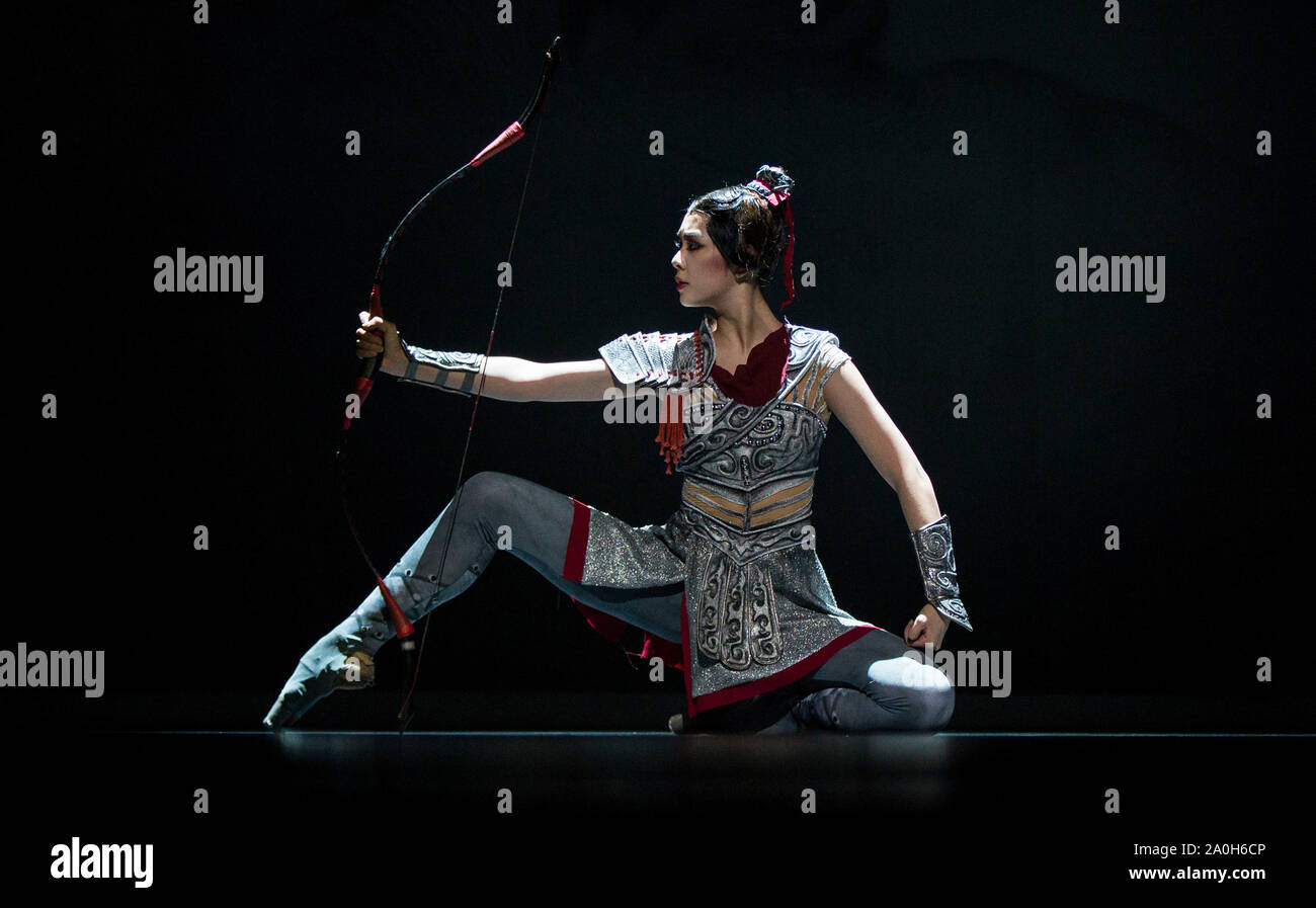 Mississauga, Canada. 19th Sep, 2019. A dancer of Liaoning Ballet of ...