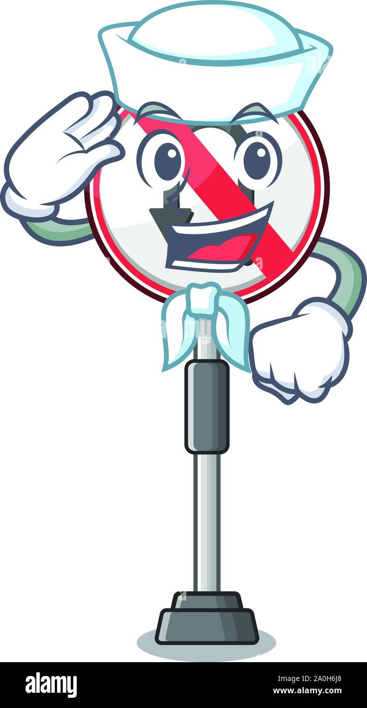 Sailor no u turn with a cartoon Stock Vector Image & Art - Alamy