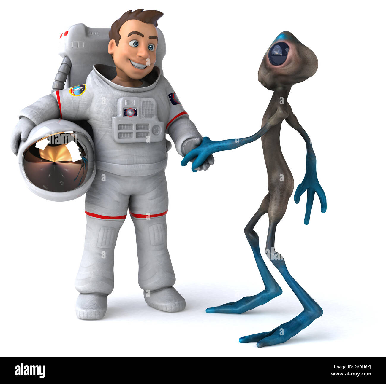 Meeting Aliens Astronauts