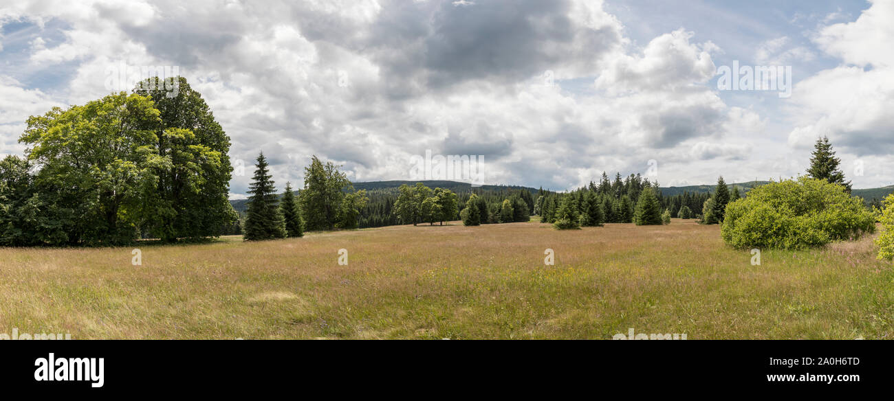 Landschaft im Boehmerwald Stock Photo - Alamy