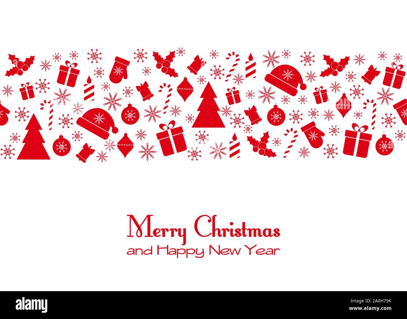 Christmas line pattern holiday Stock Vector Images - Alamy