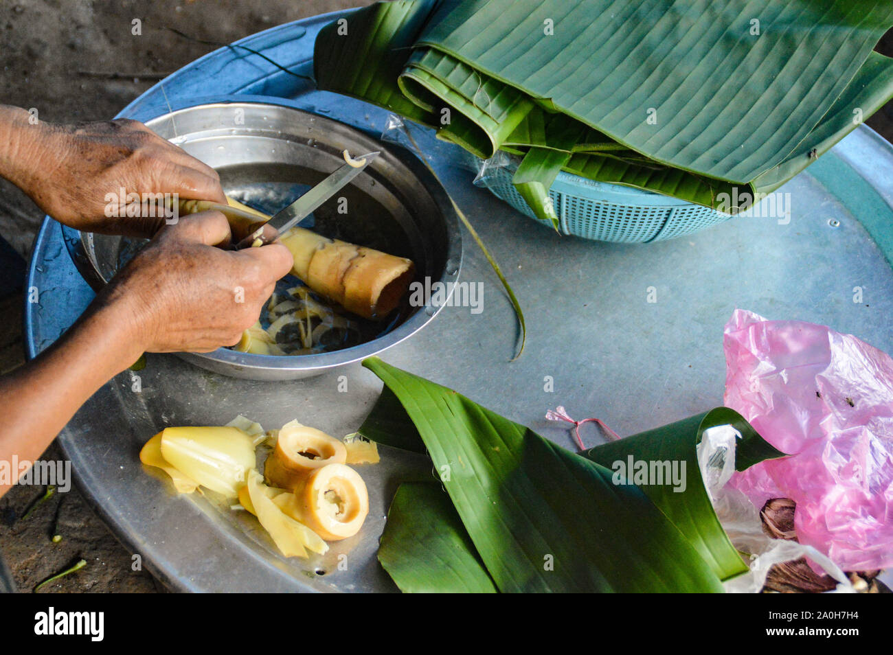 Laos traditional laos village hi-res stock photography and images - Alamy