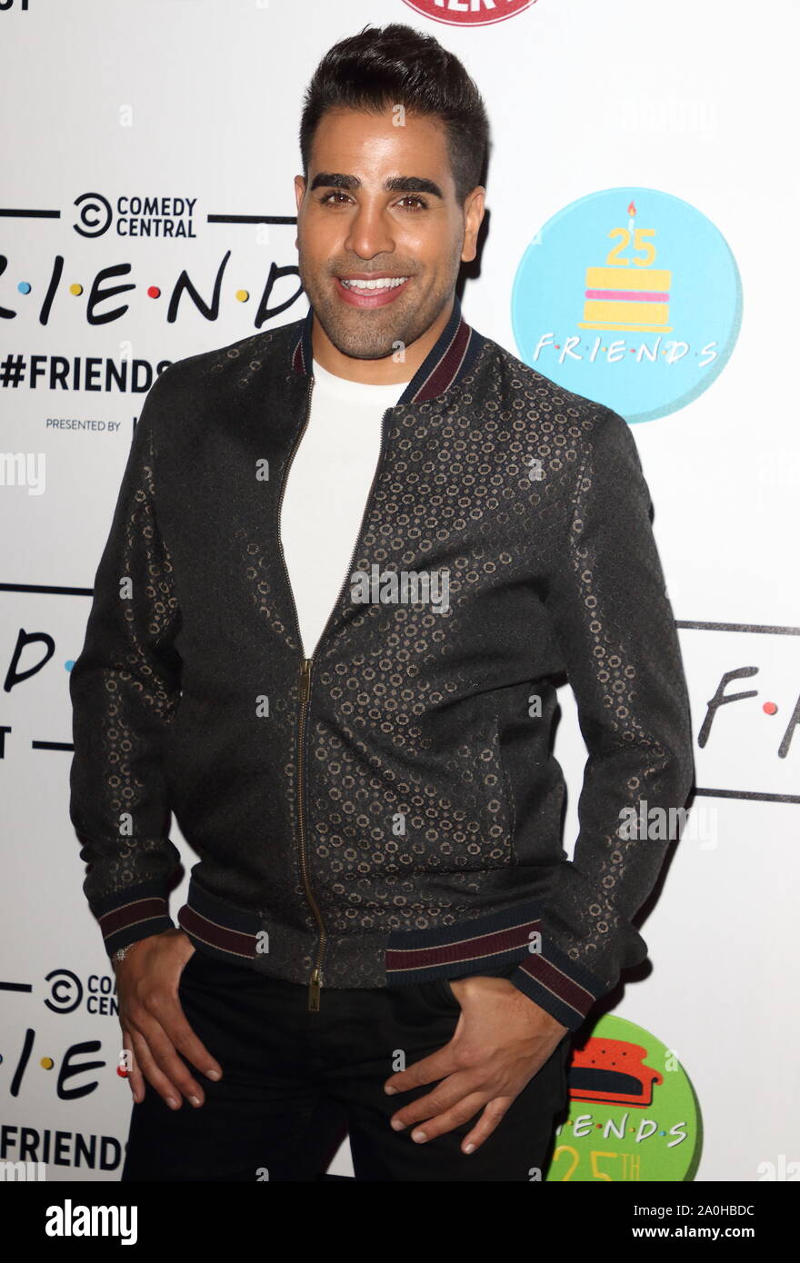 Dr Ranj Singh arrives on the red carpet during the FriendsFest 2019 at ...