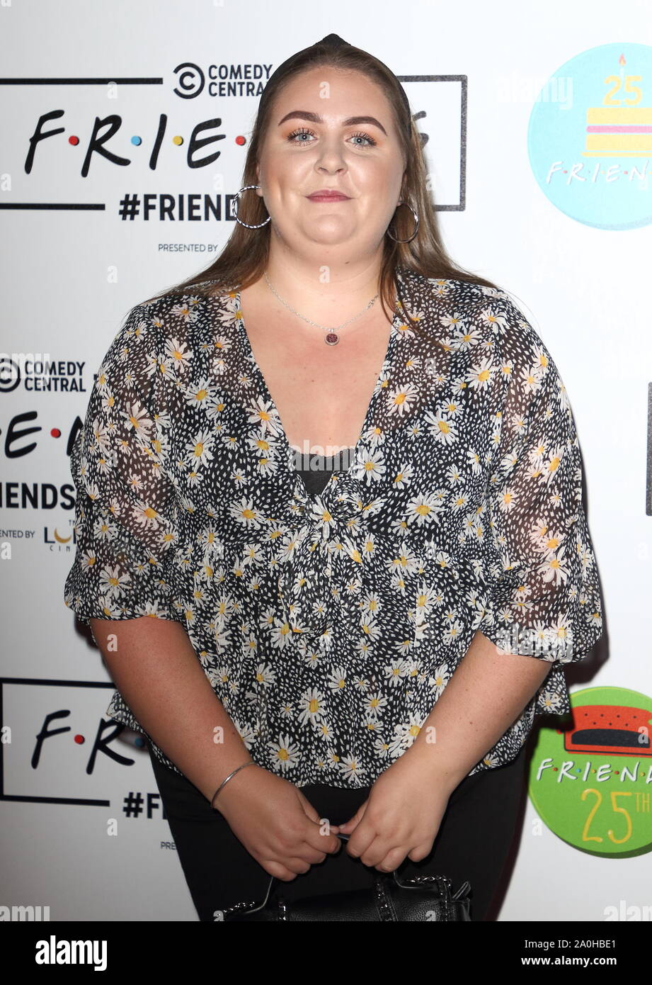 Clair Norris arrives on the red carpet during the FriendsFest 2019 at ...