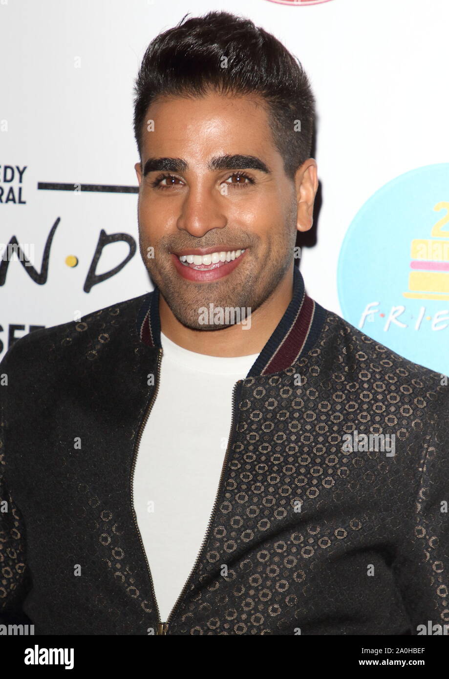 Dr Ranj Singh arrives on the red carpet during the FriendsFest 2019 at ...