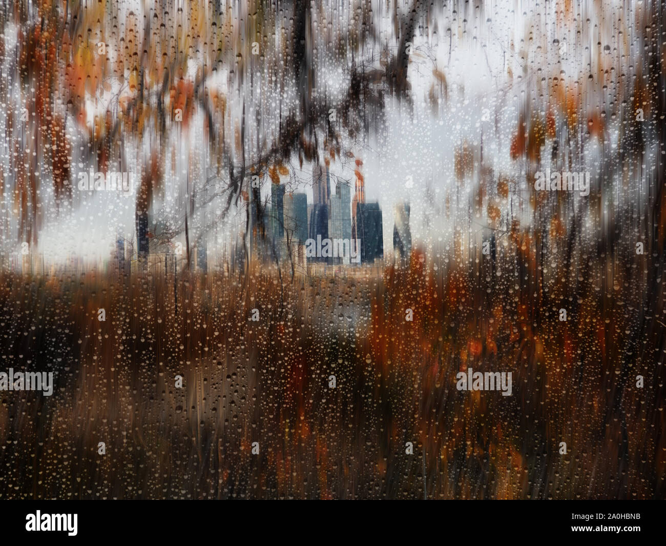 Rainy glass hi-res stock photography and images - Alamy