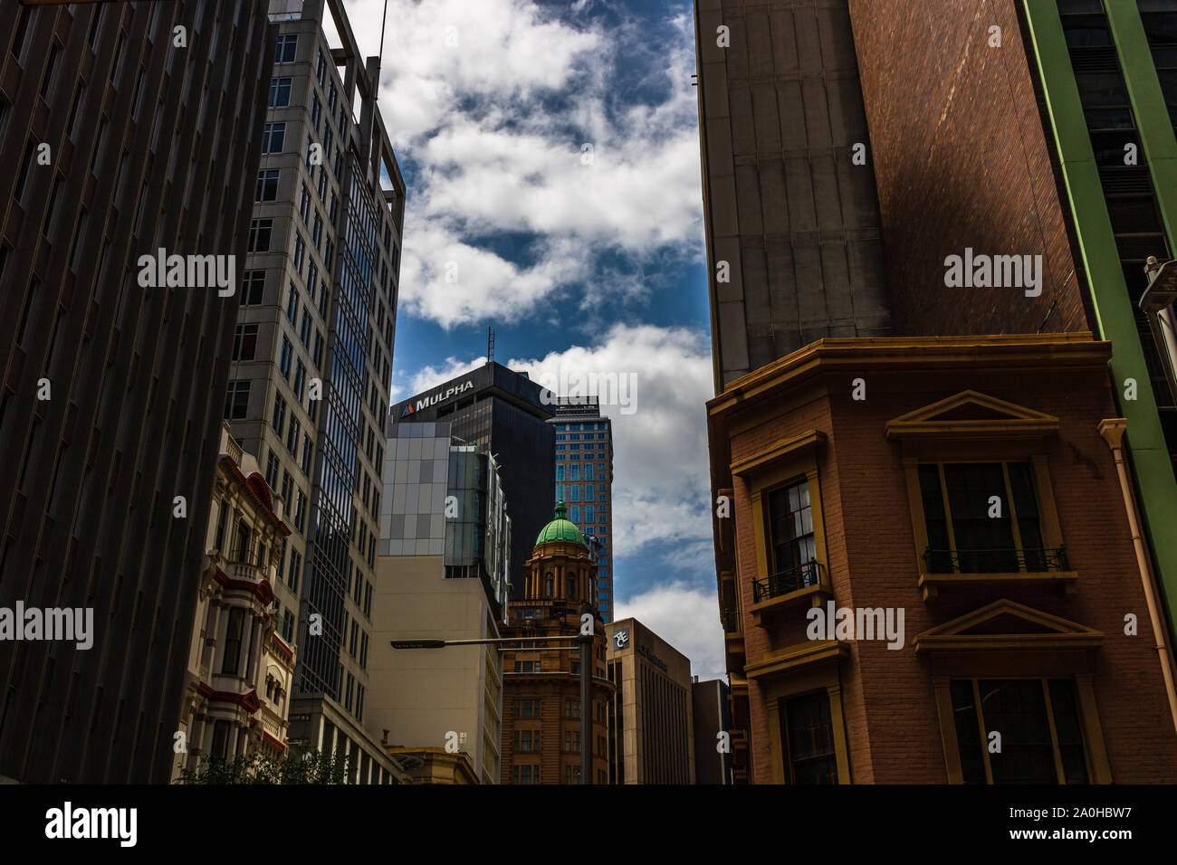 Modern city architecture in Sydney downtown area. Sydney, Australia ...
