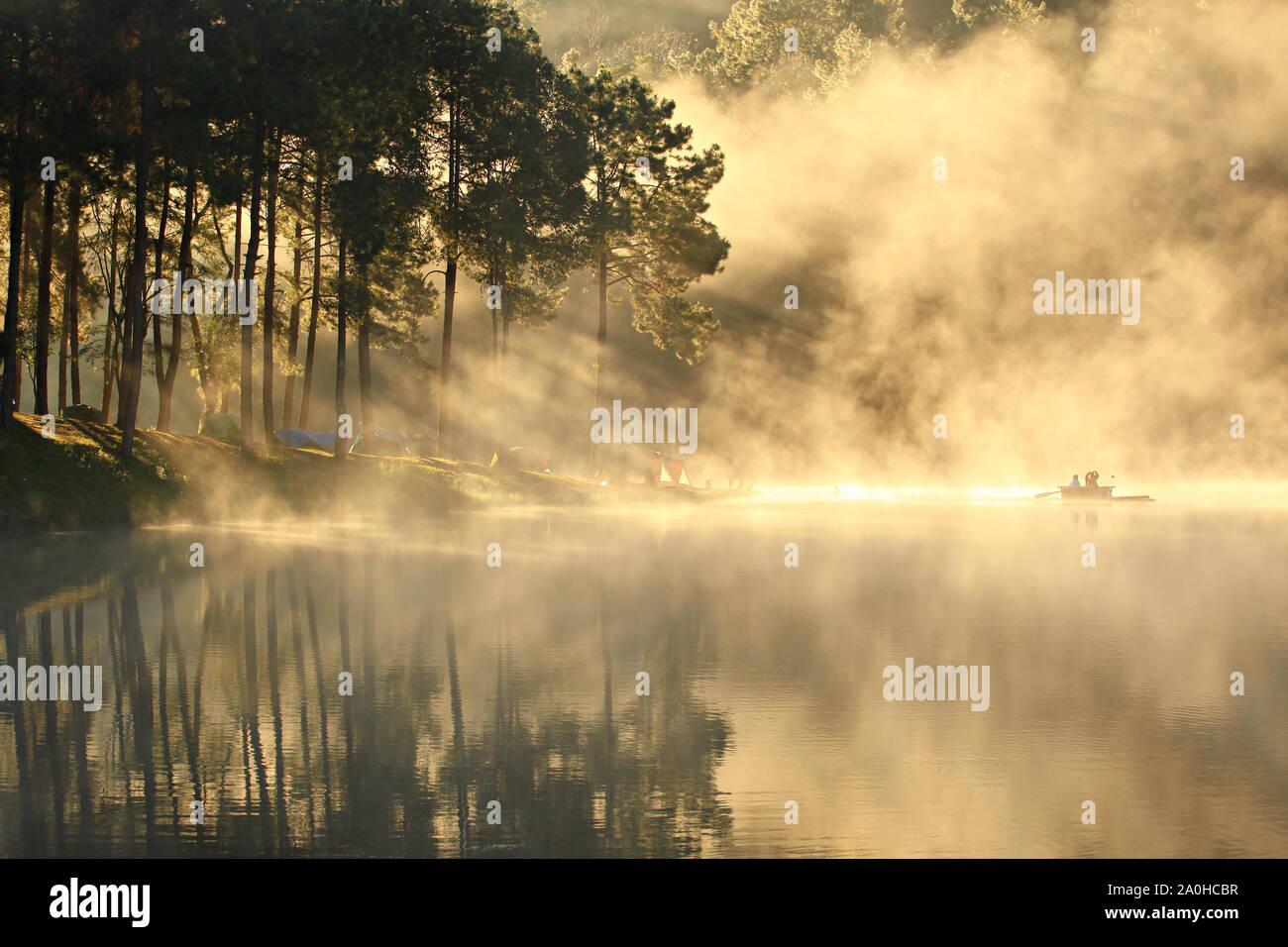 The integrity of the forest and nature of Huai Pang tong Reservoir at ...