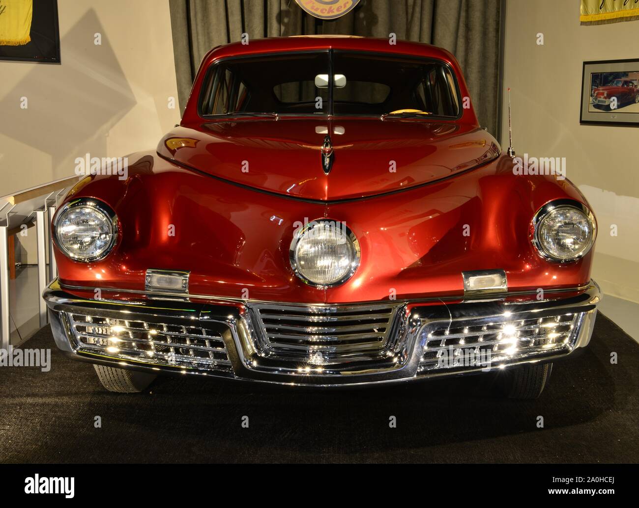 Tucker motor car in a museum Stock Photo - Alamy