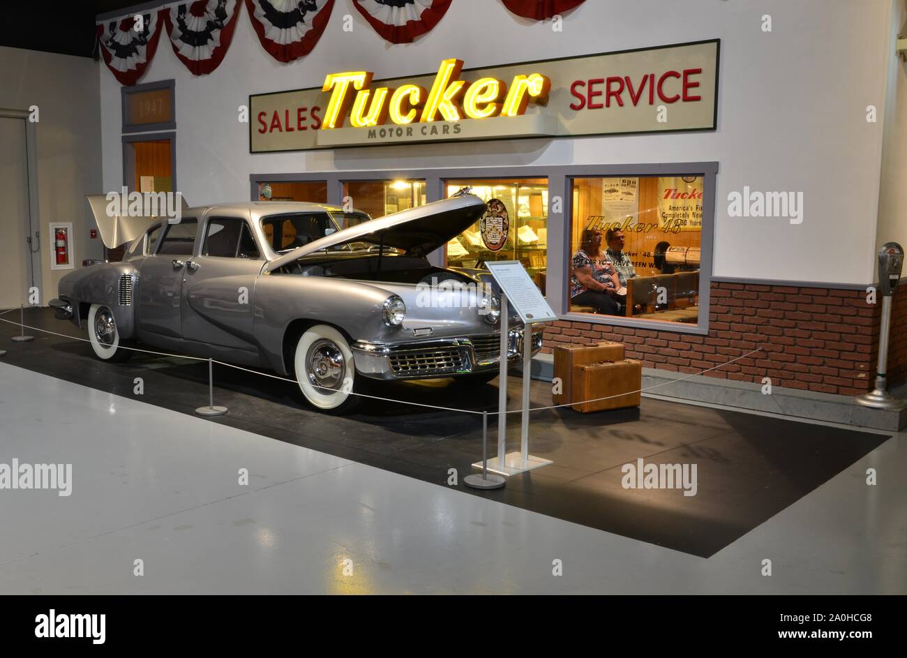 Tucker motor car in a museum Stock Photo - Alamy