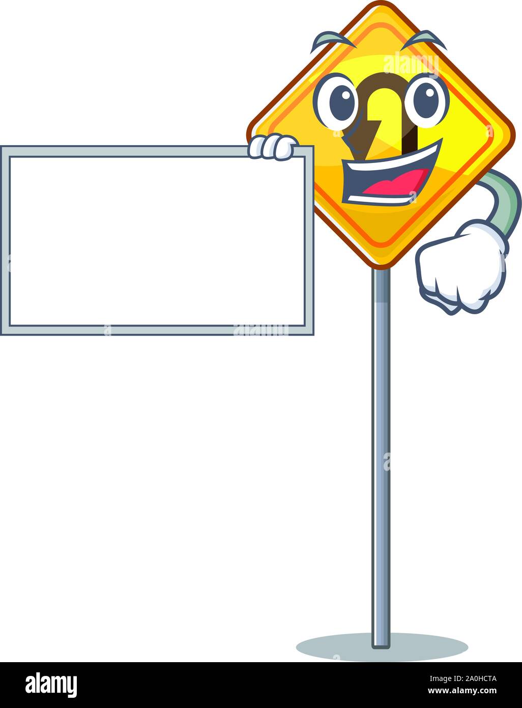 Funny road sign board Cut Out Stock Images & Pictures - Alamy