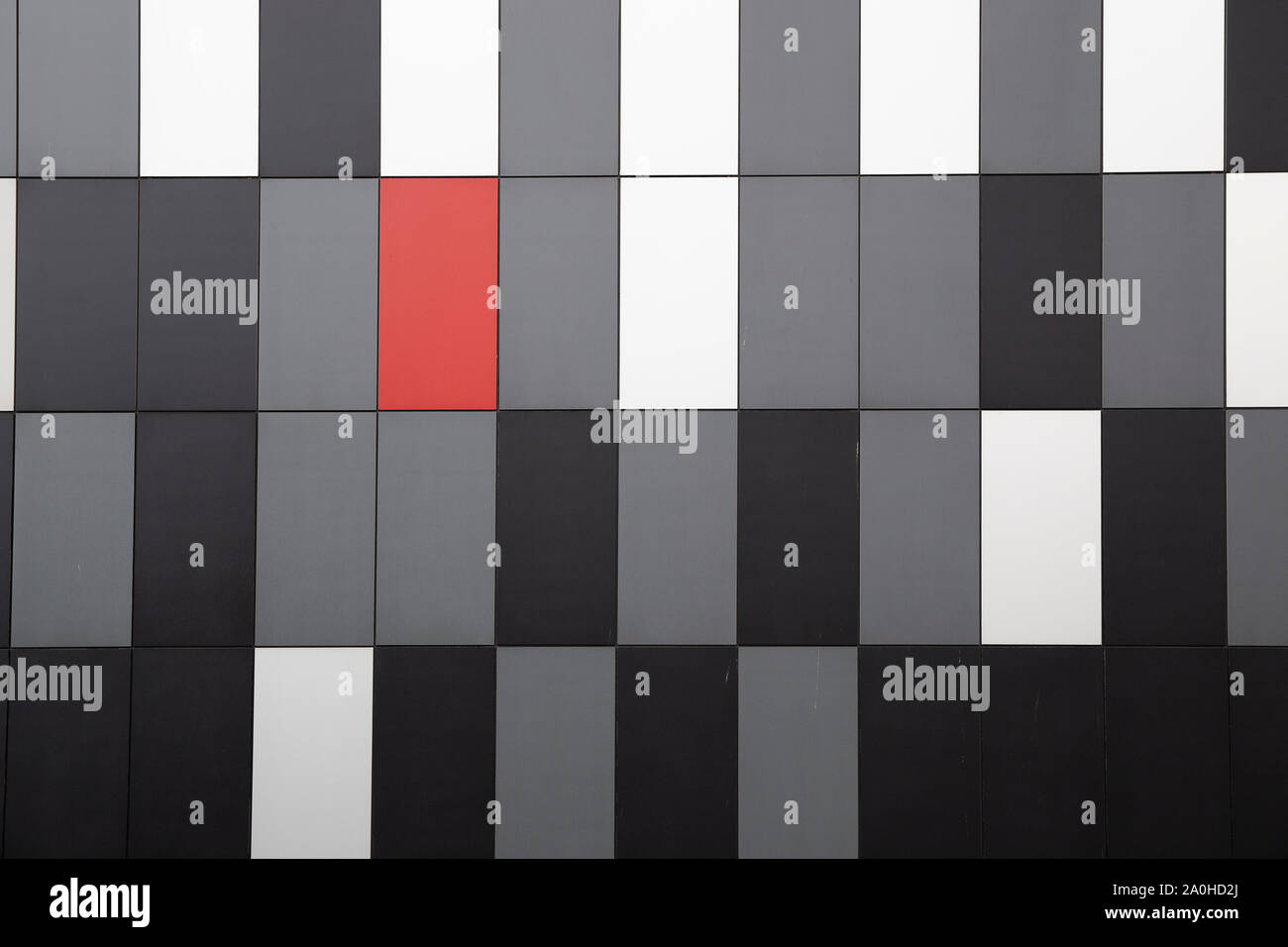 Cladding texture of building exterior Stock Photo - Alamy