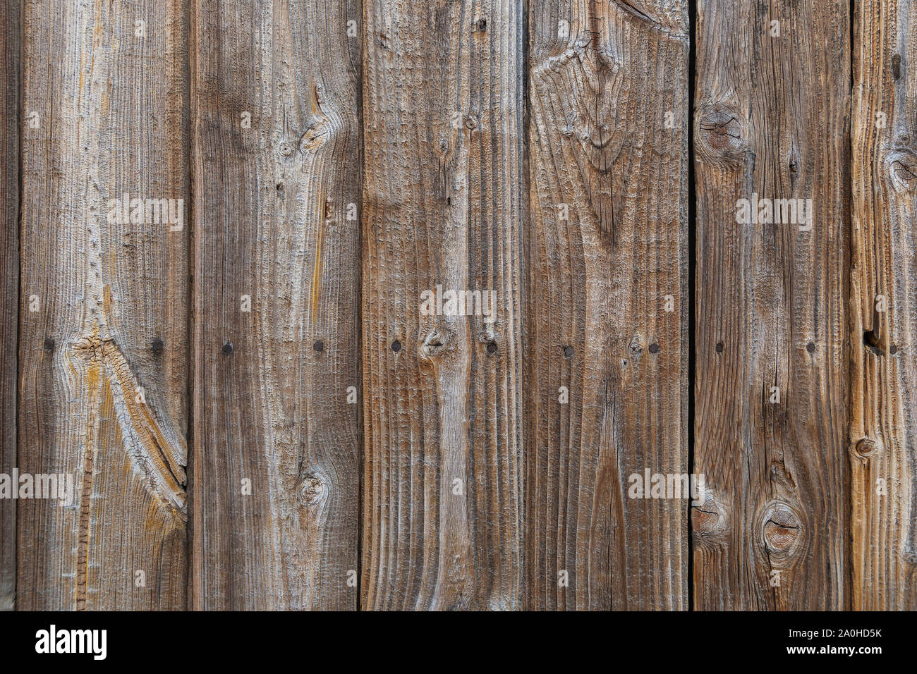 Texture of wooden boards at a kiosk Stock Photo - Alamy
