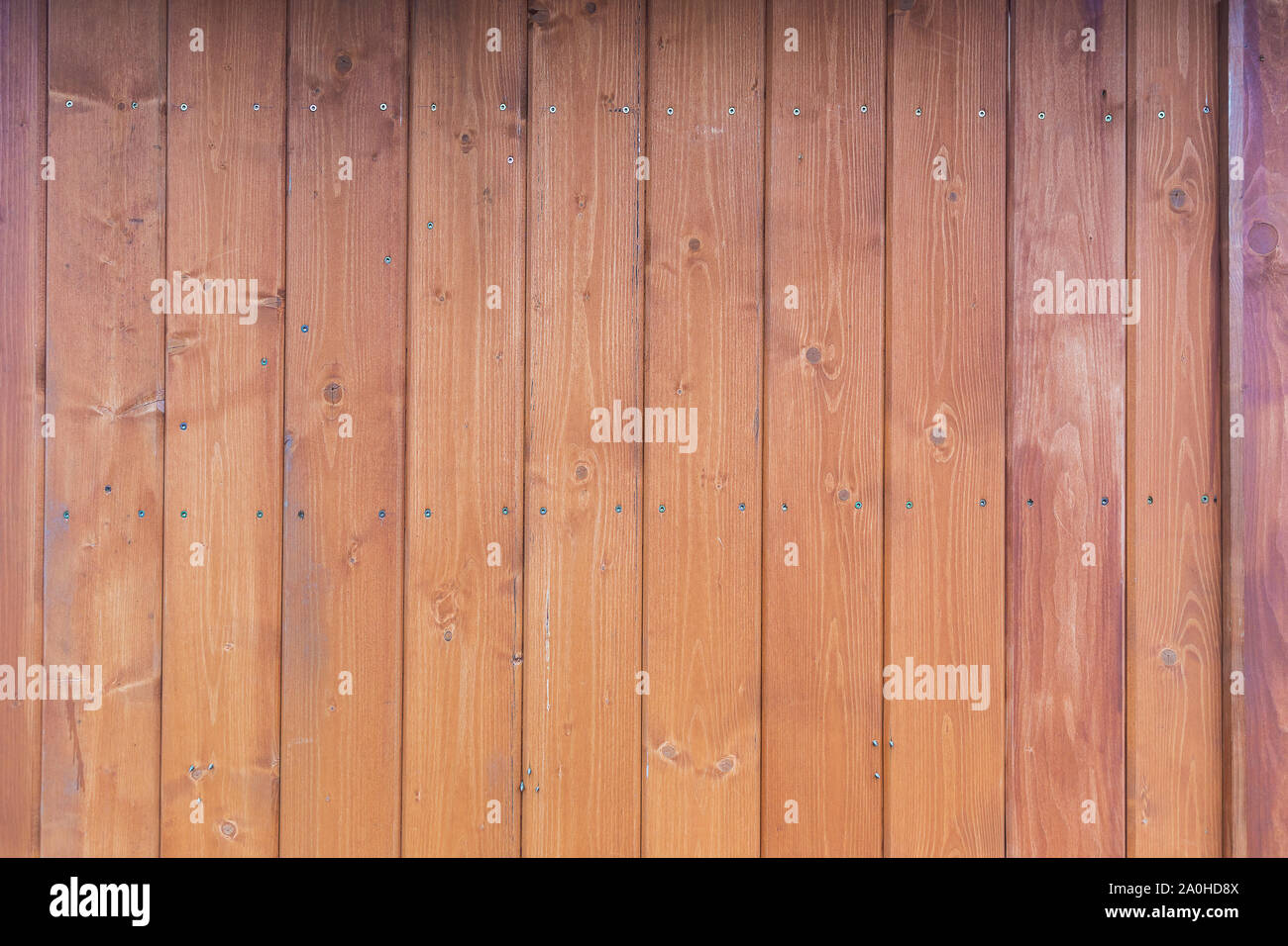 Texture of wooden boards at a kiosk Stock Photo - Alamy