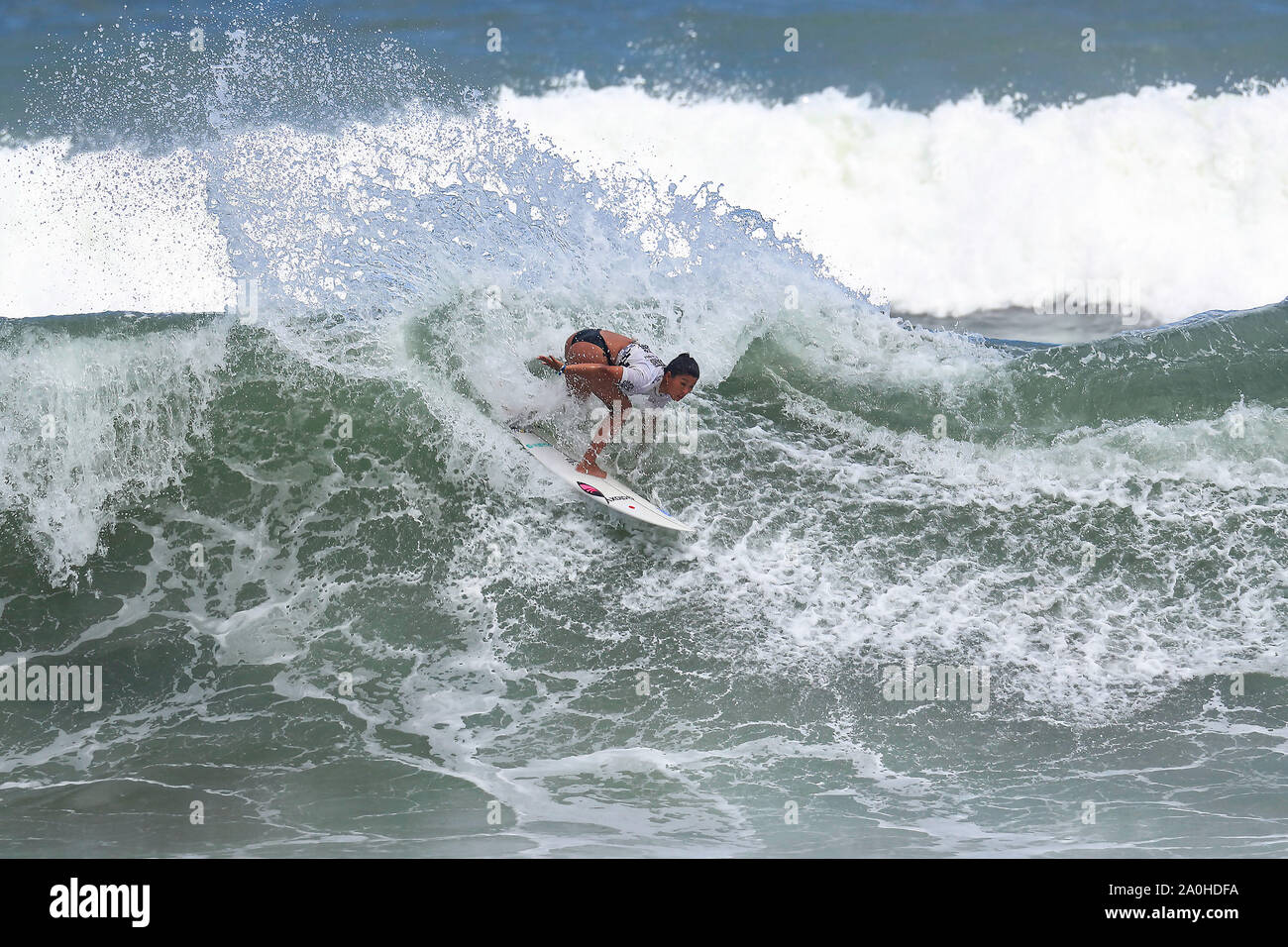 / Mahina Maeda. September 9 2019 - Surfing : ISA World Surfing Games at ...