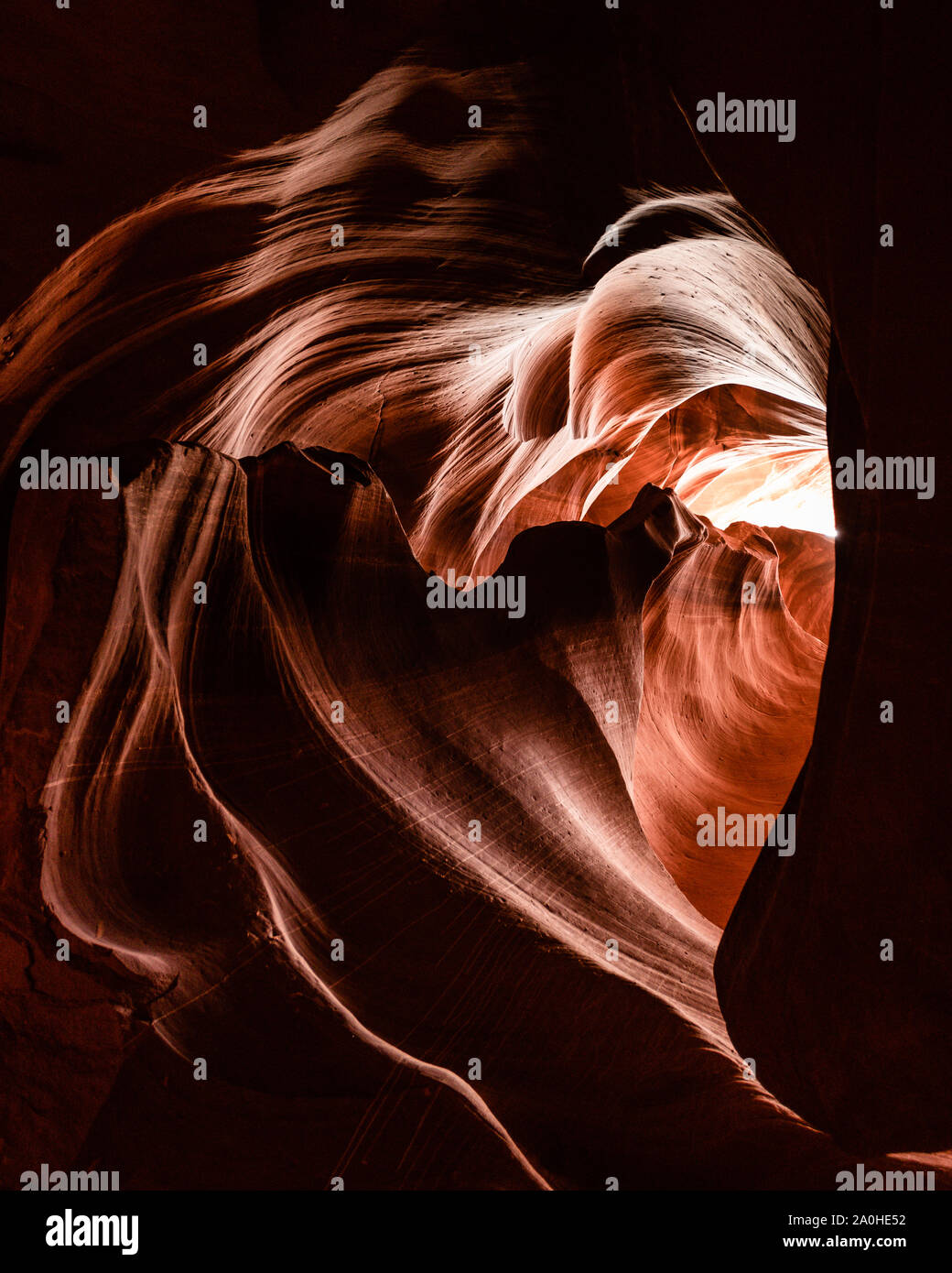 Upper Antelope Canyon Arizona USA Stock Photo - Alamy
