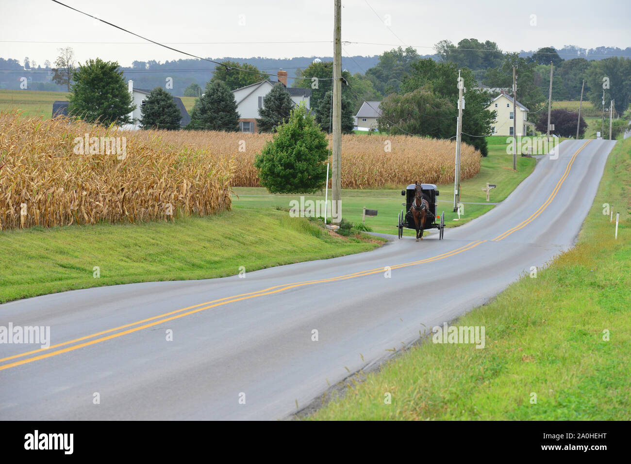 Amish carriage wheels hi-res stock photography and images - Alamy