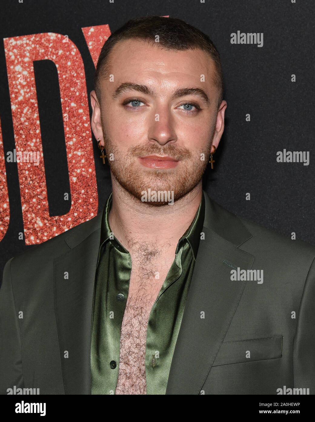September 19, 2019, Beverly Hills, California, USA: Sam Smith attends ...