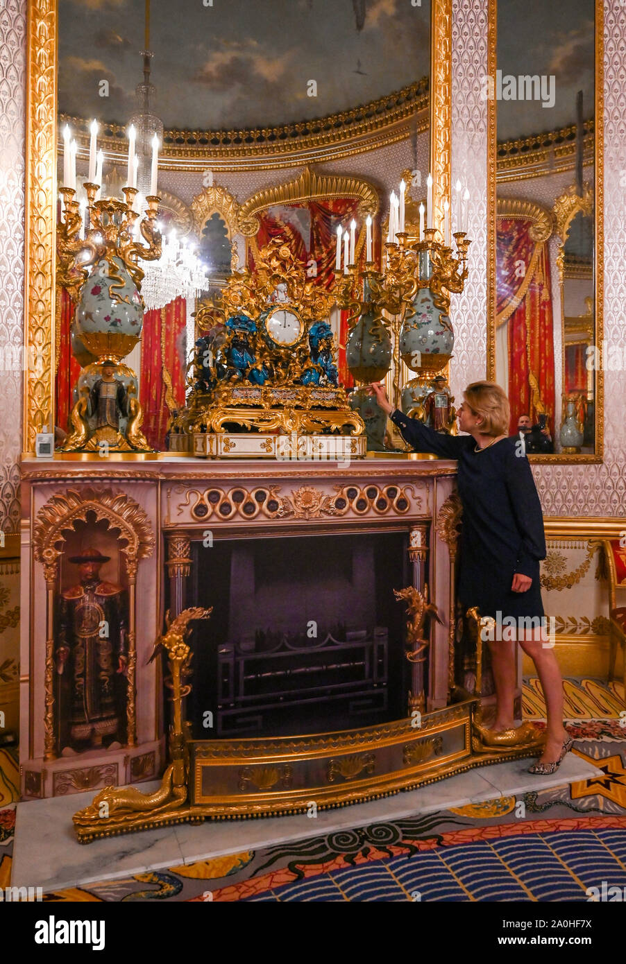 Royal pavilion brighton interior hi-res stock photography and images ...