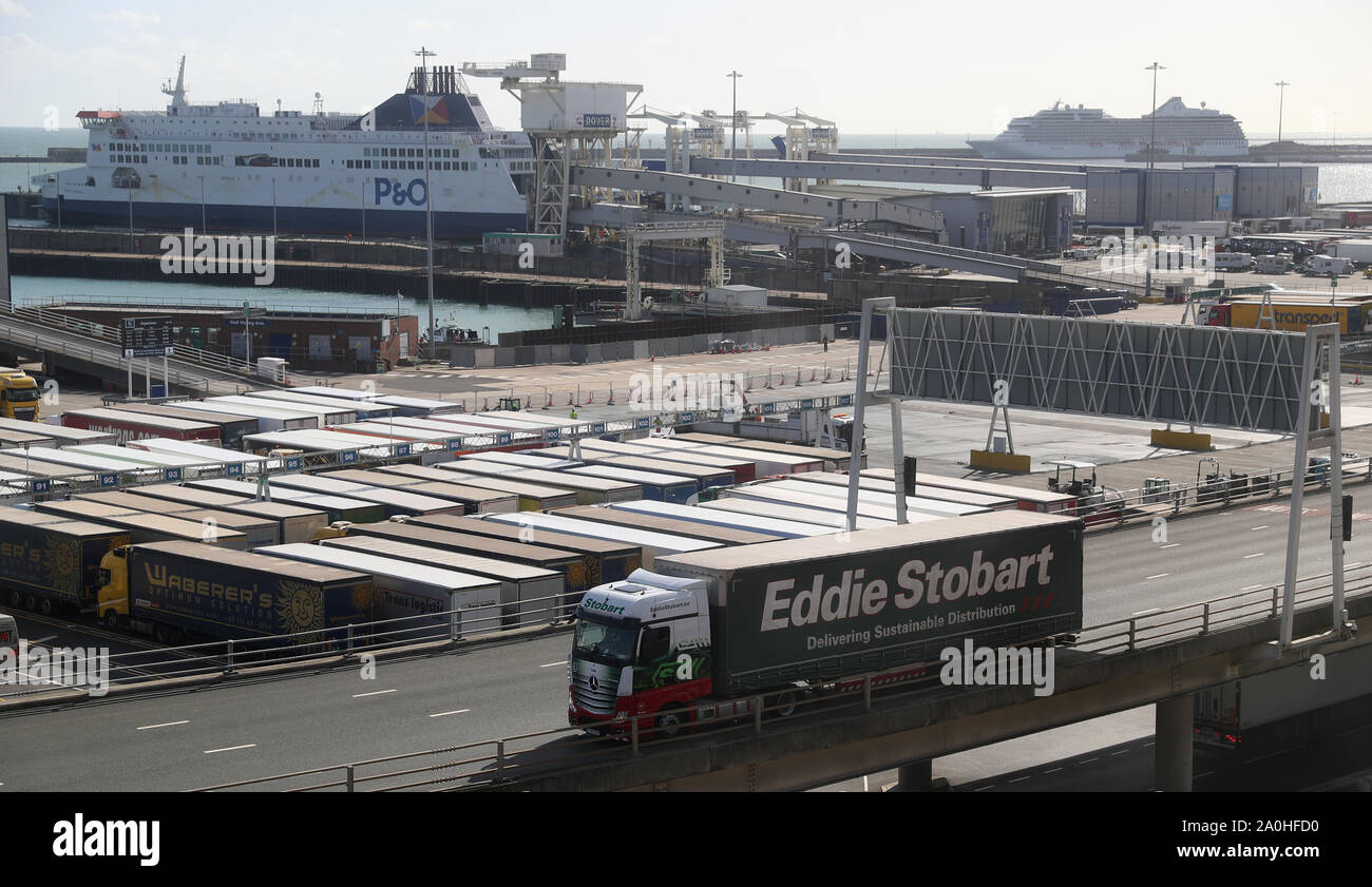 General view of the Port of Dover ferry port Stock Photo - Alamy