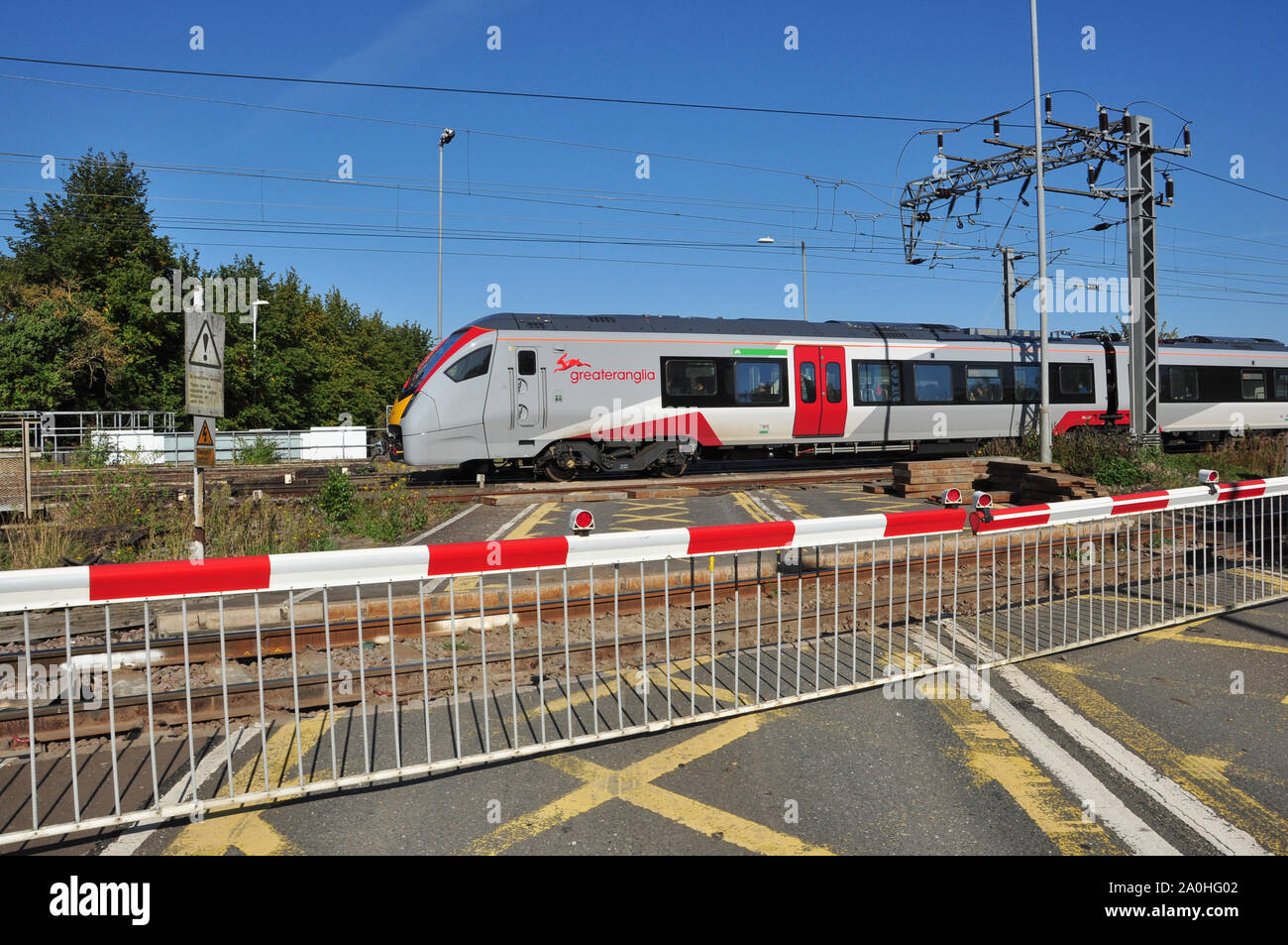 Stadler Class 755 multiple unit of Greater Anglia passes the ...