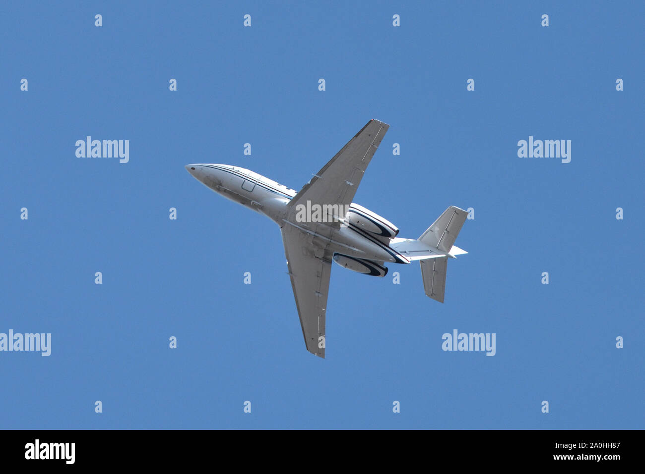 Cargo plane blue livery flying hi-res stock photography and images - Alamy