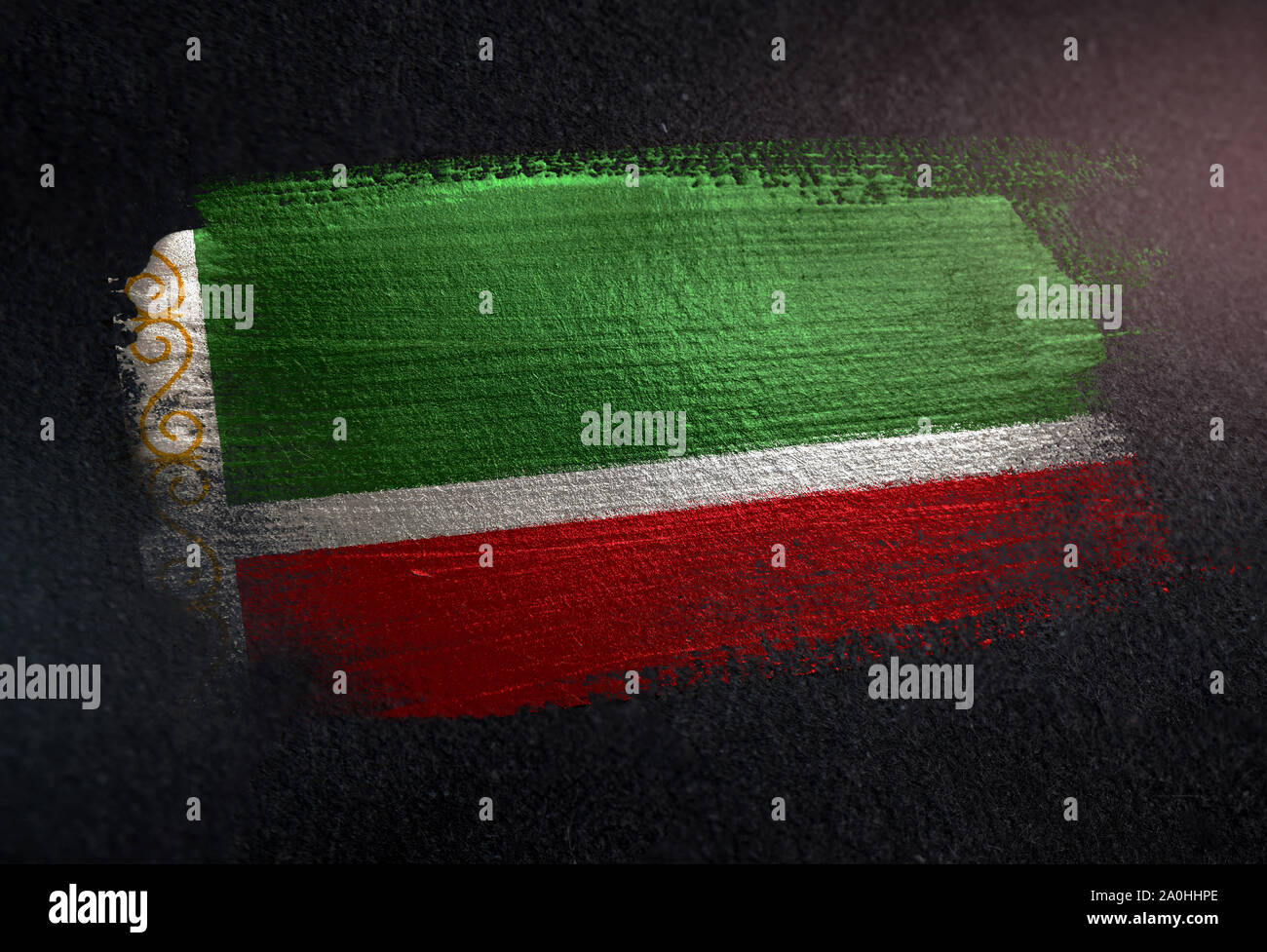 Chechen flag hi-res stock photography and images - Alamy