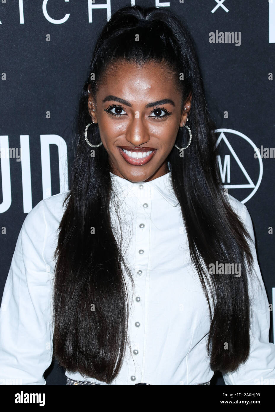 WEST HOLLYWOOD, LOS ANGELES, CALIFORNIA, USA - SEPTEMBER 18: Janina ...