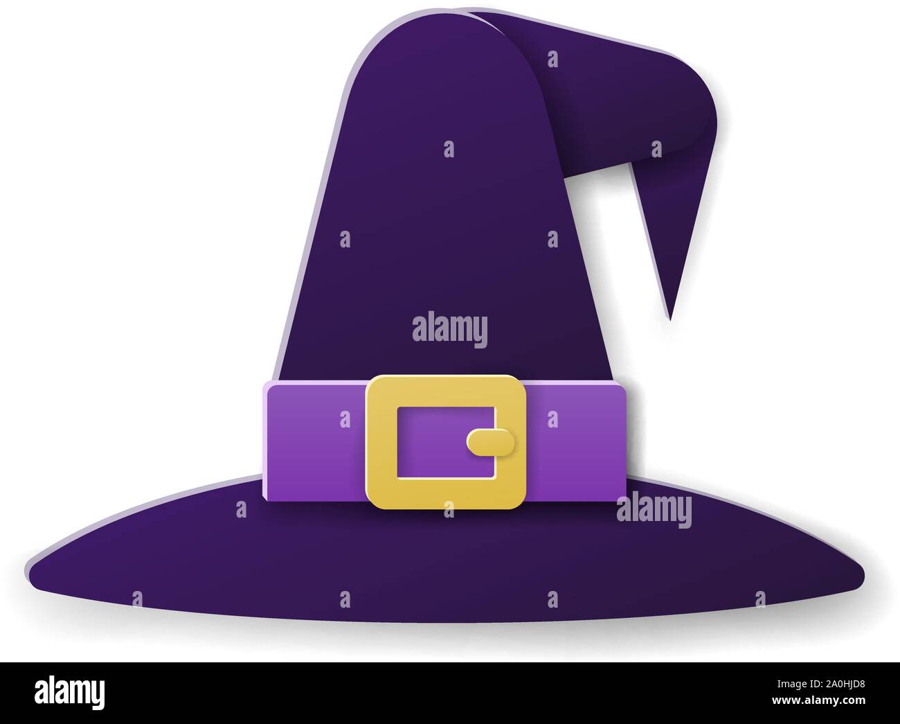 Halloween party card paper Cut Out Stock Images & Pictures - Alamy