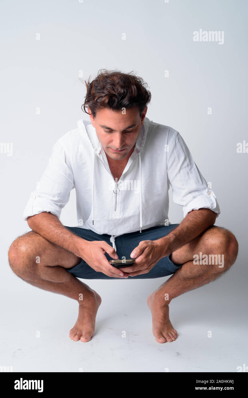 Latino male portrait 30s full body hi-res stock photography and images ...