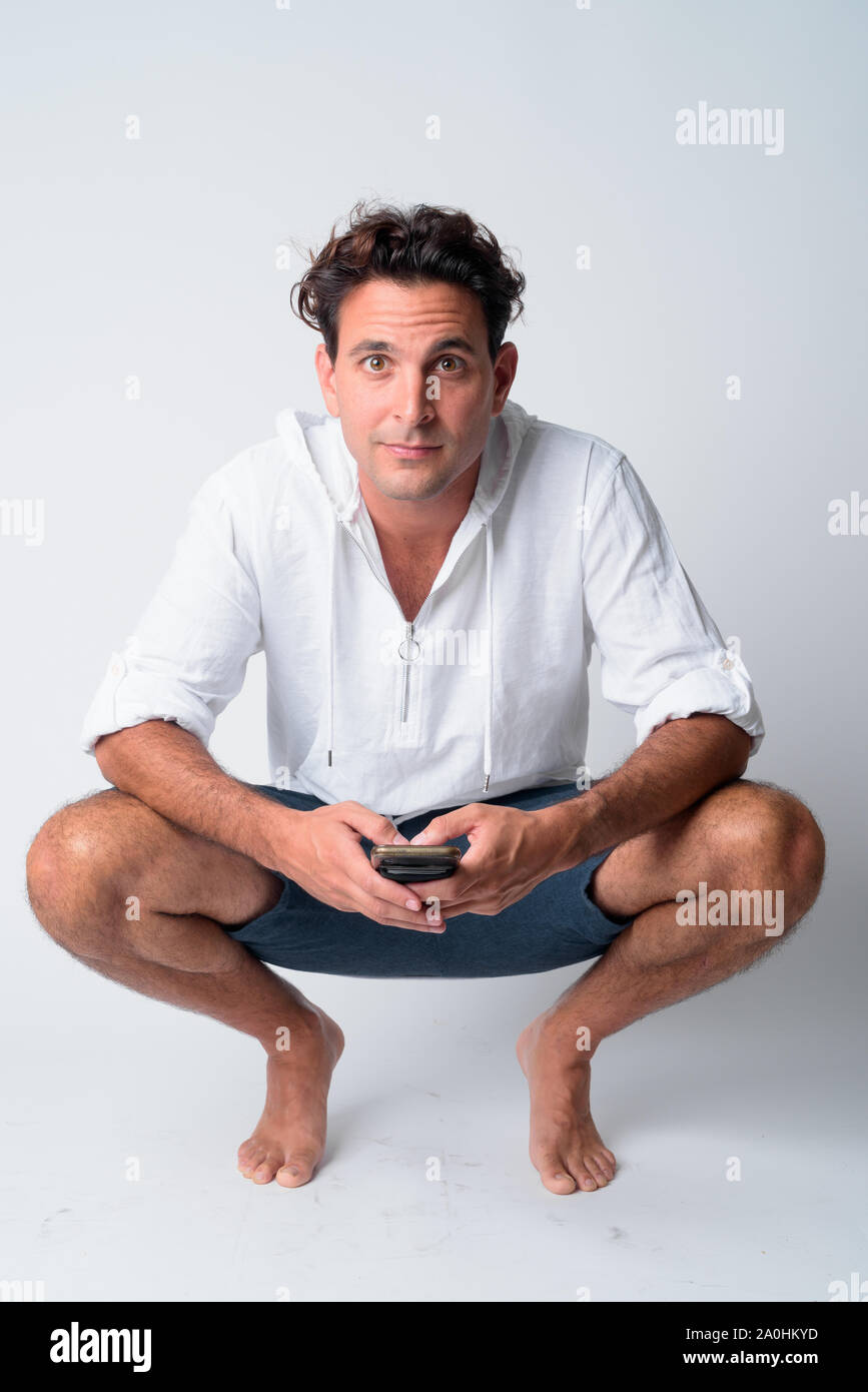 Latino male portrait 30s full body hi-res stock photography and images ...