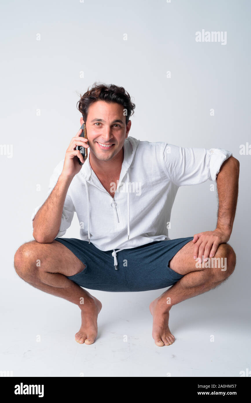 Latino male portrait 30s full body hi-res stock photography and images ...