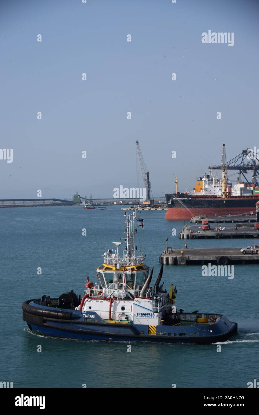 Callao, Peru. Port operation Stock Photo - Alamy