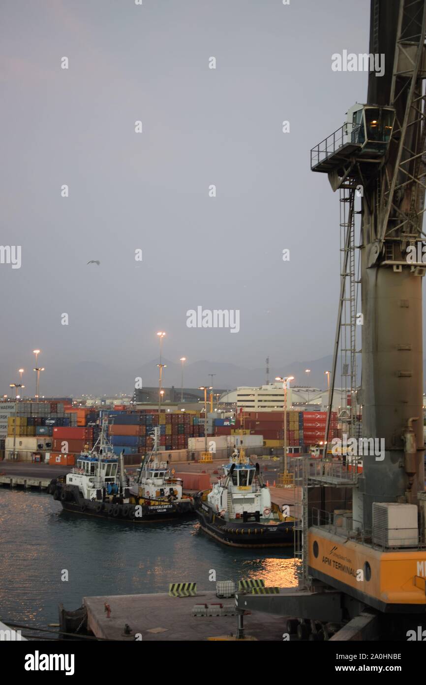 Callao, Peru. Port operation Stock Photo - Alamy