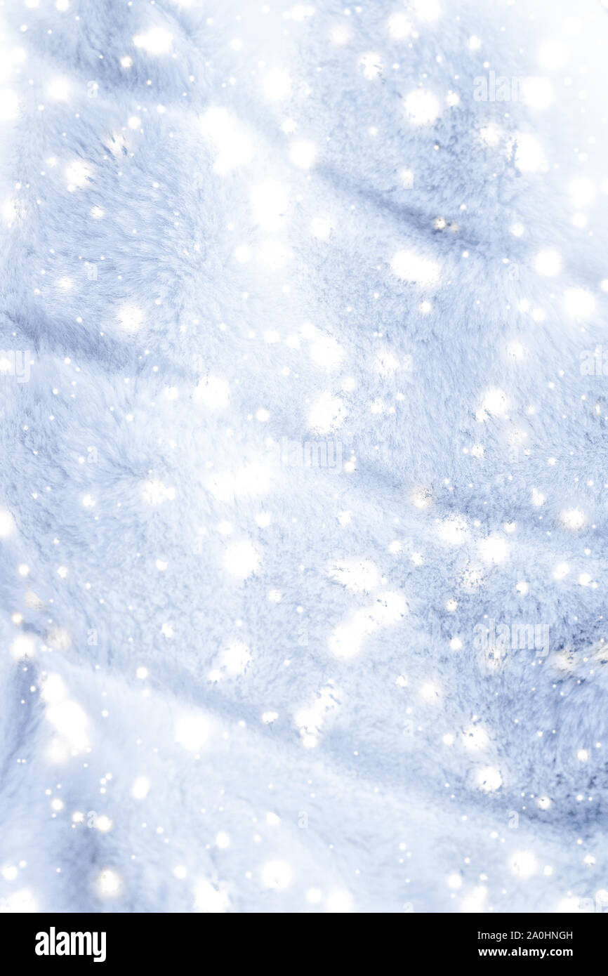 Christmas backdrop, warm winter clothing and fashion design concept ...