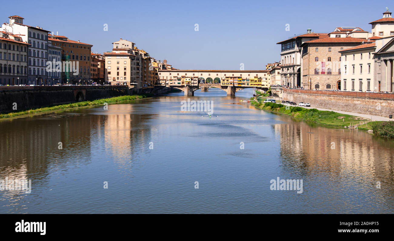 Ponte vecchio bridge seen hi-res stock photography and images - Alamy