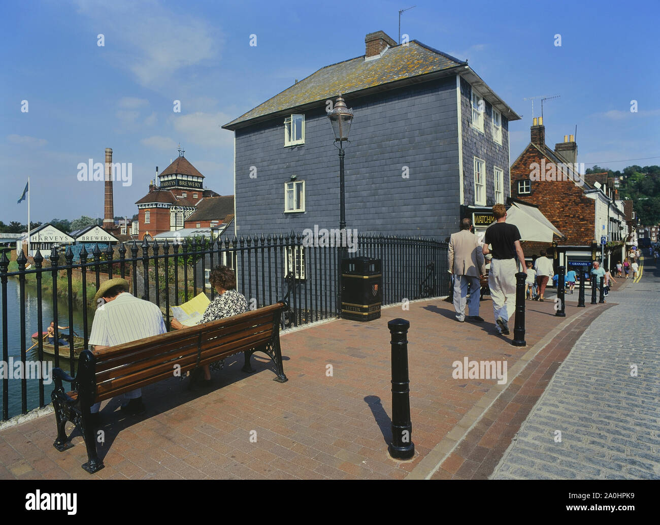Shoppers high street lewes sussex hi-res stock photography and images ...