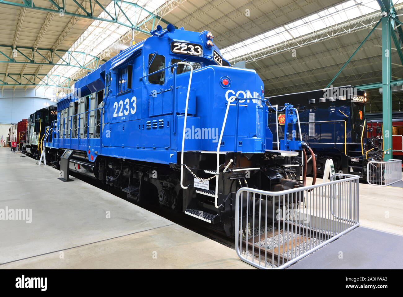 Conrail GP 30 Diesel electric locomotive Stock Photo - Alamy