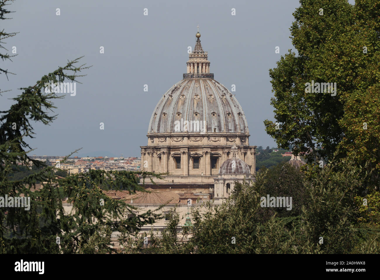 Rome view from janiculum terrace hi-res stock photography and images ...