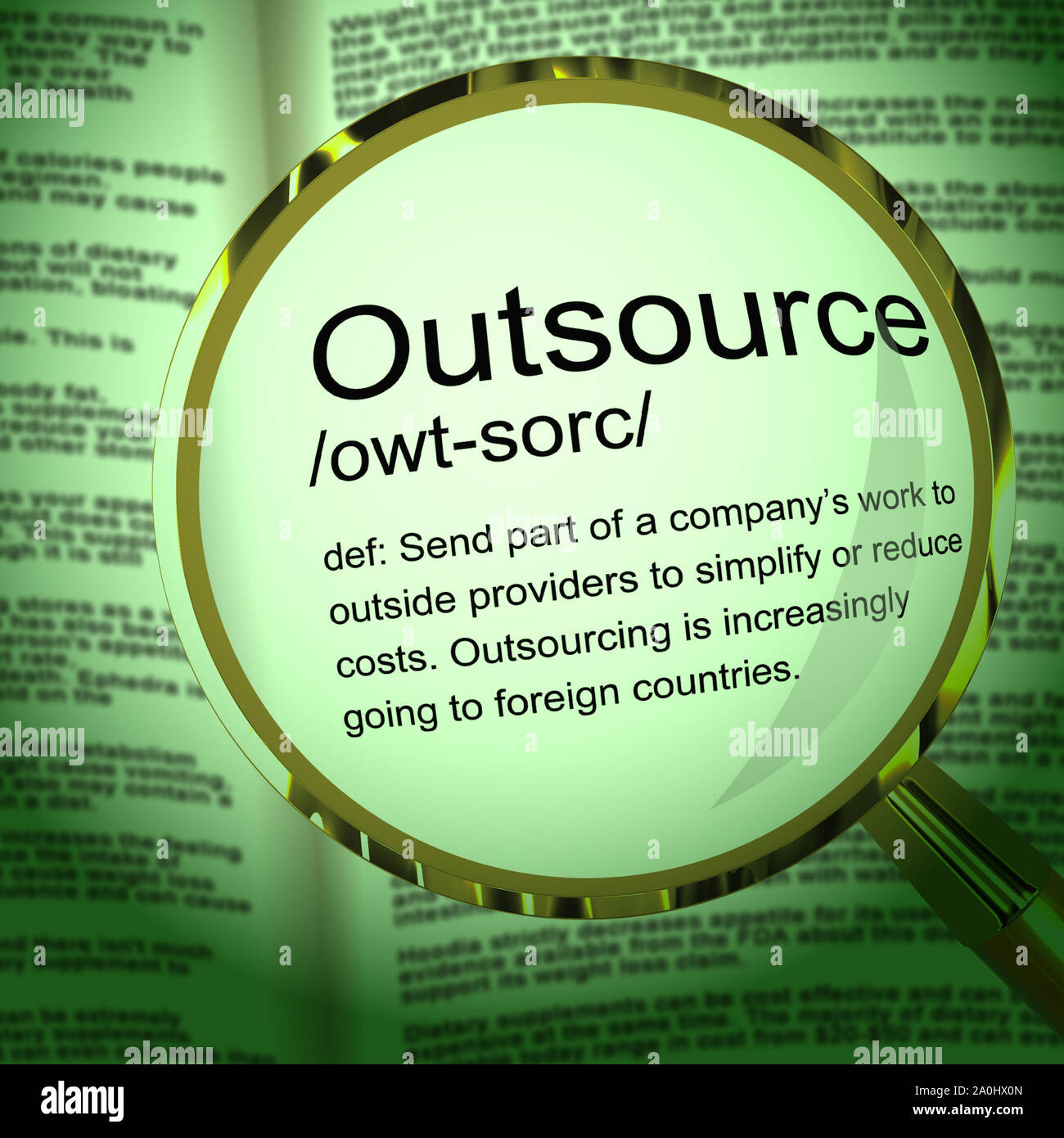 Outsource or contracting out means to subcontract or use external ... Outsource or contracting out means to subcontract or use external ...