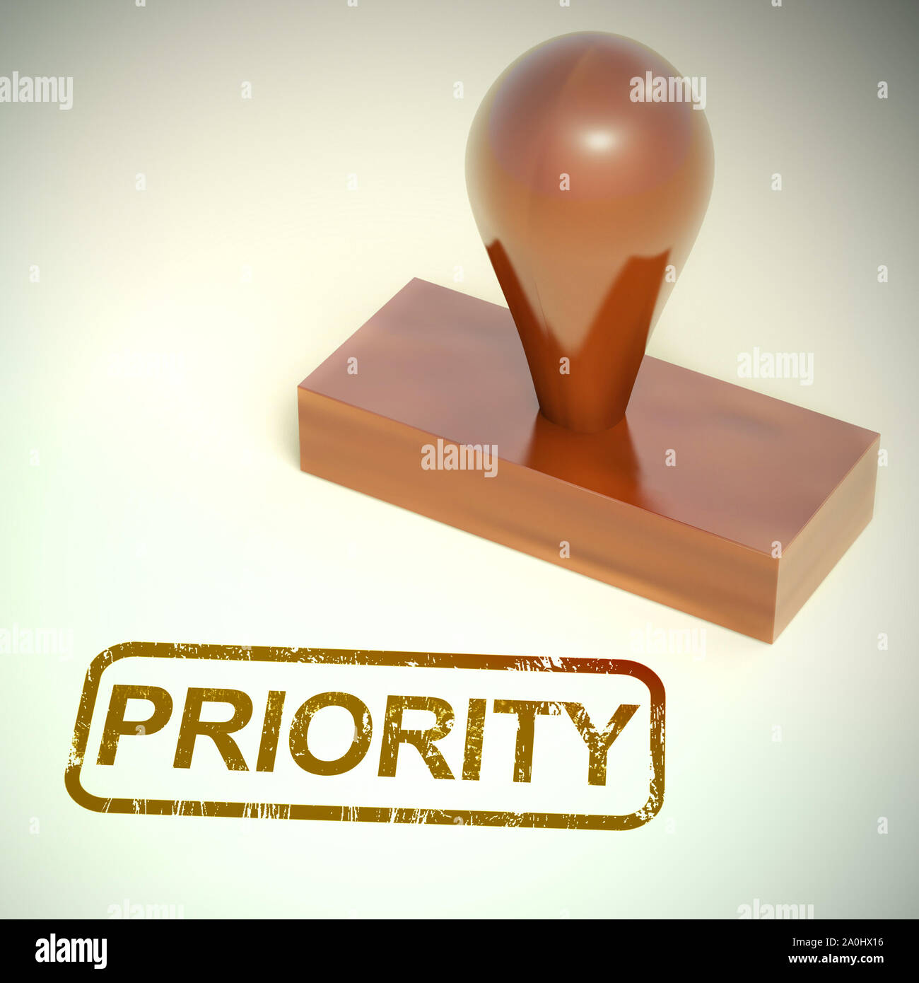 Priority concept icon means important or crucial documents. Urgent ...