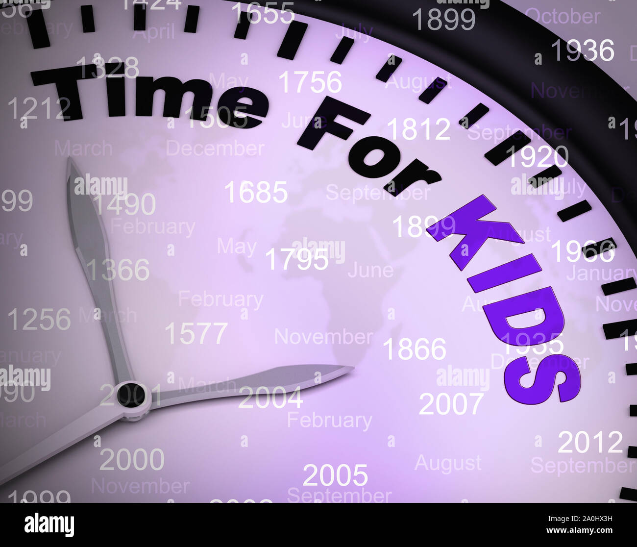 Time for kids to have a playful active fun. Little children in their ...