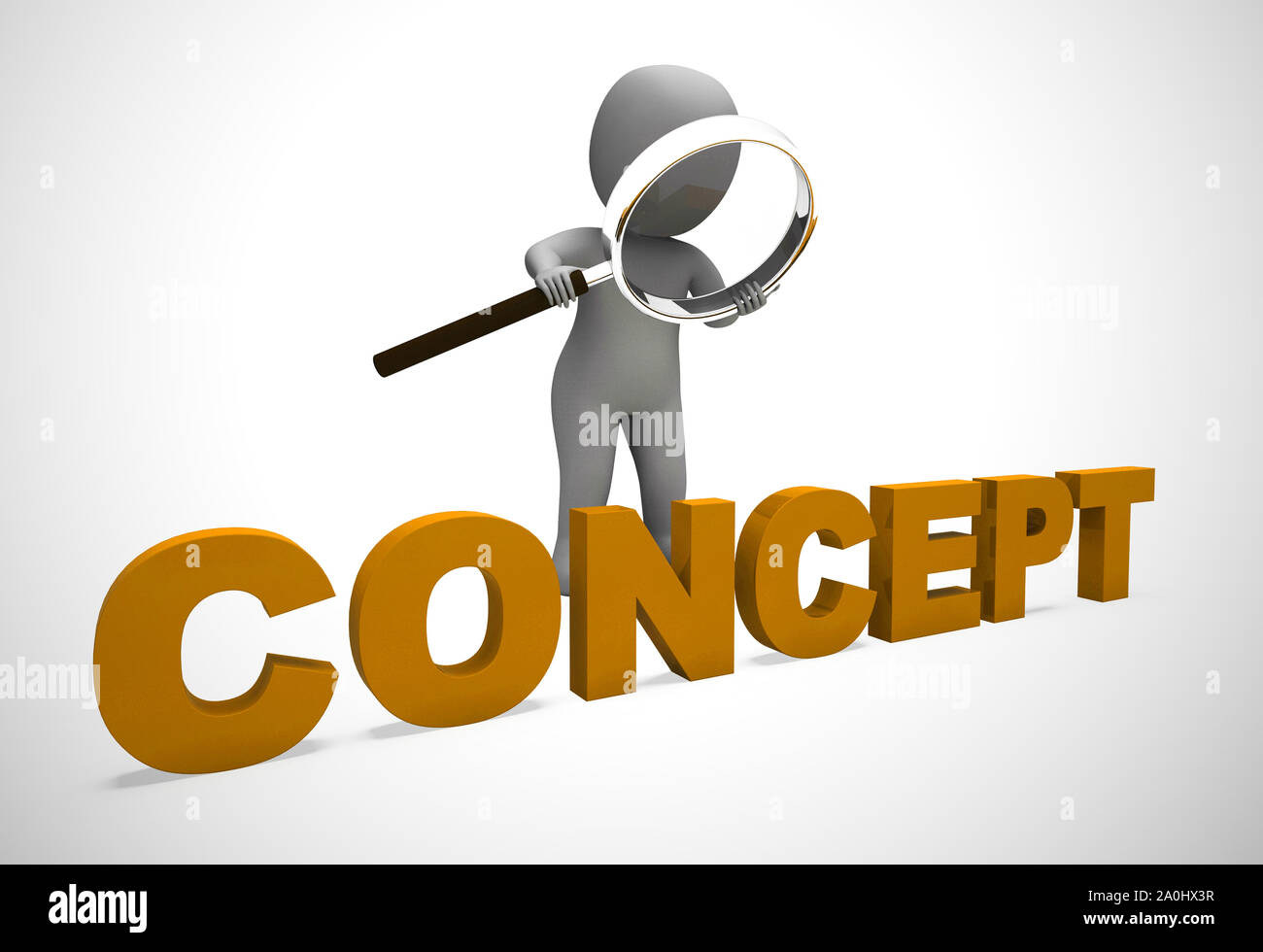 Concept or hypothesis icon means visualising the idea. A basic proposal ...