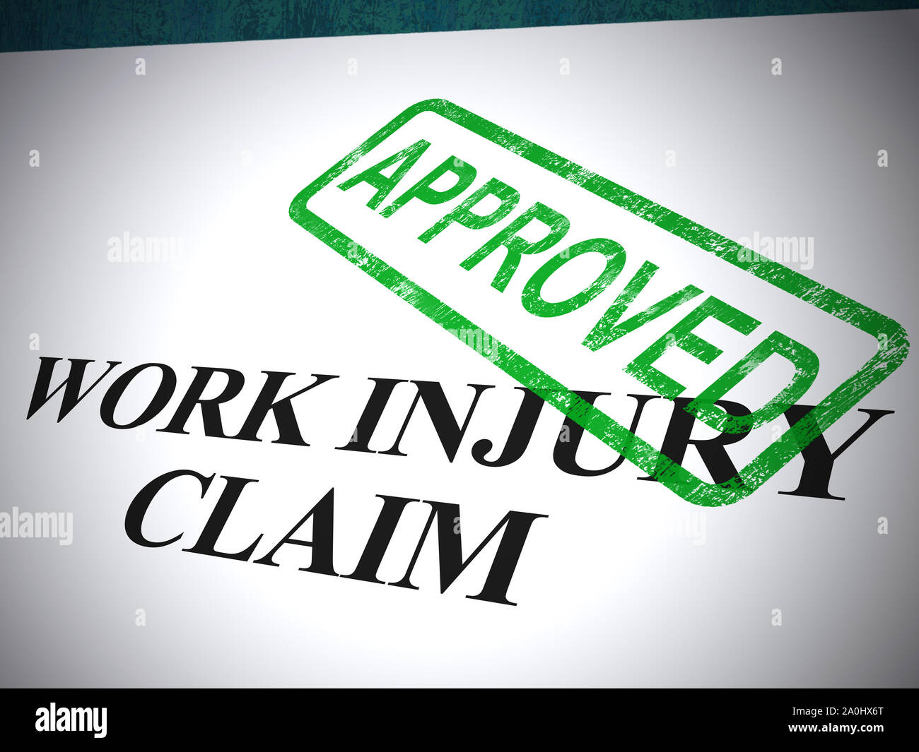 Working injury claim approved hi-res stock photography and images - Alamy