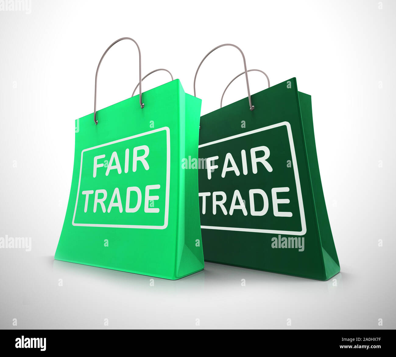 Fairtrade concept icon means equitable dealings with suppliers ...