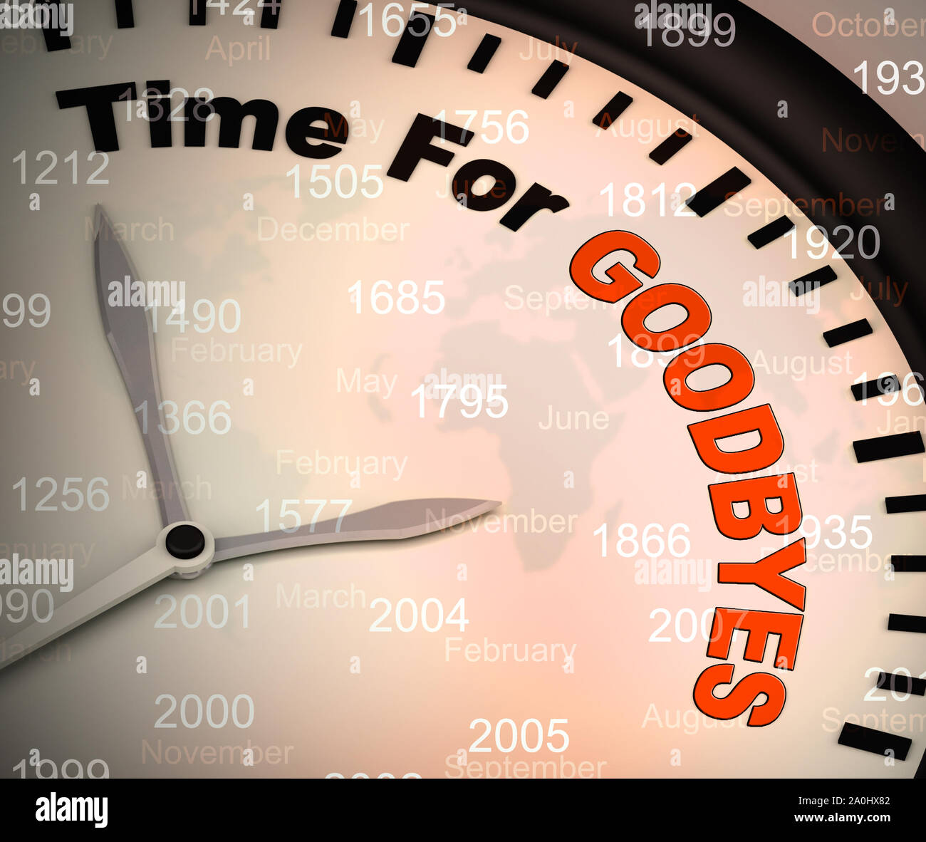 Time from goodbyes hi-res stock photography and images - Alamy