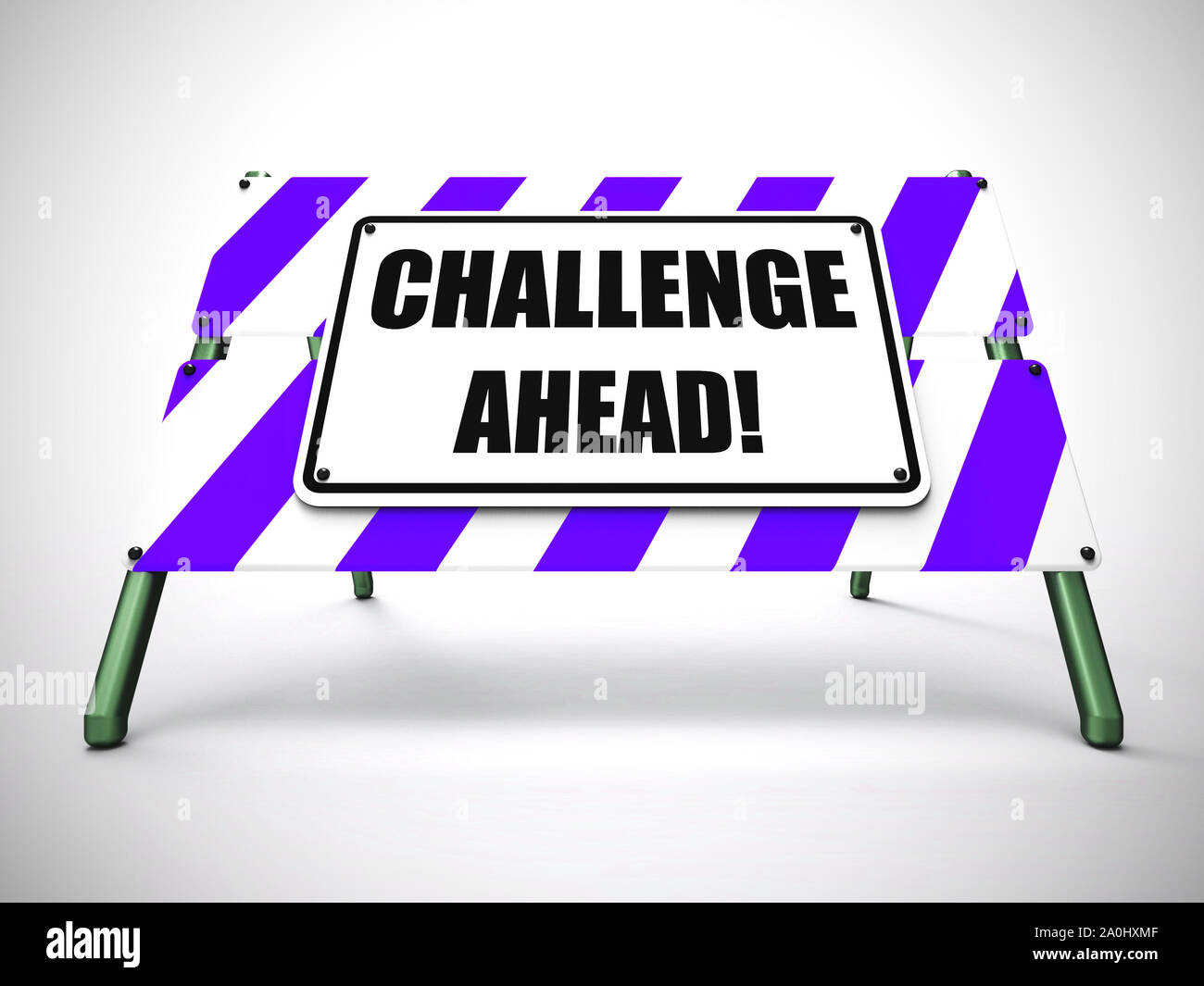 Challenge ahead concept icon meaning determination required. Boldness ...
