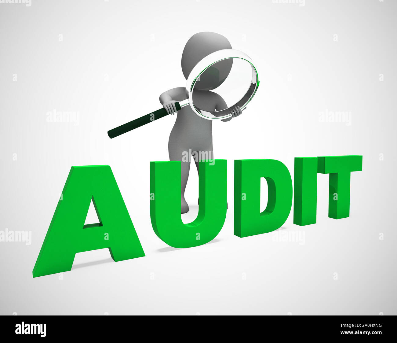 Financial audit concept icon shows taking stock of finances for tax or ... Financial audit concept icon shows taking stock of finances for tax or ...